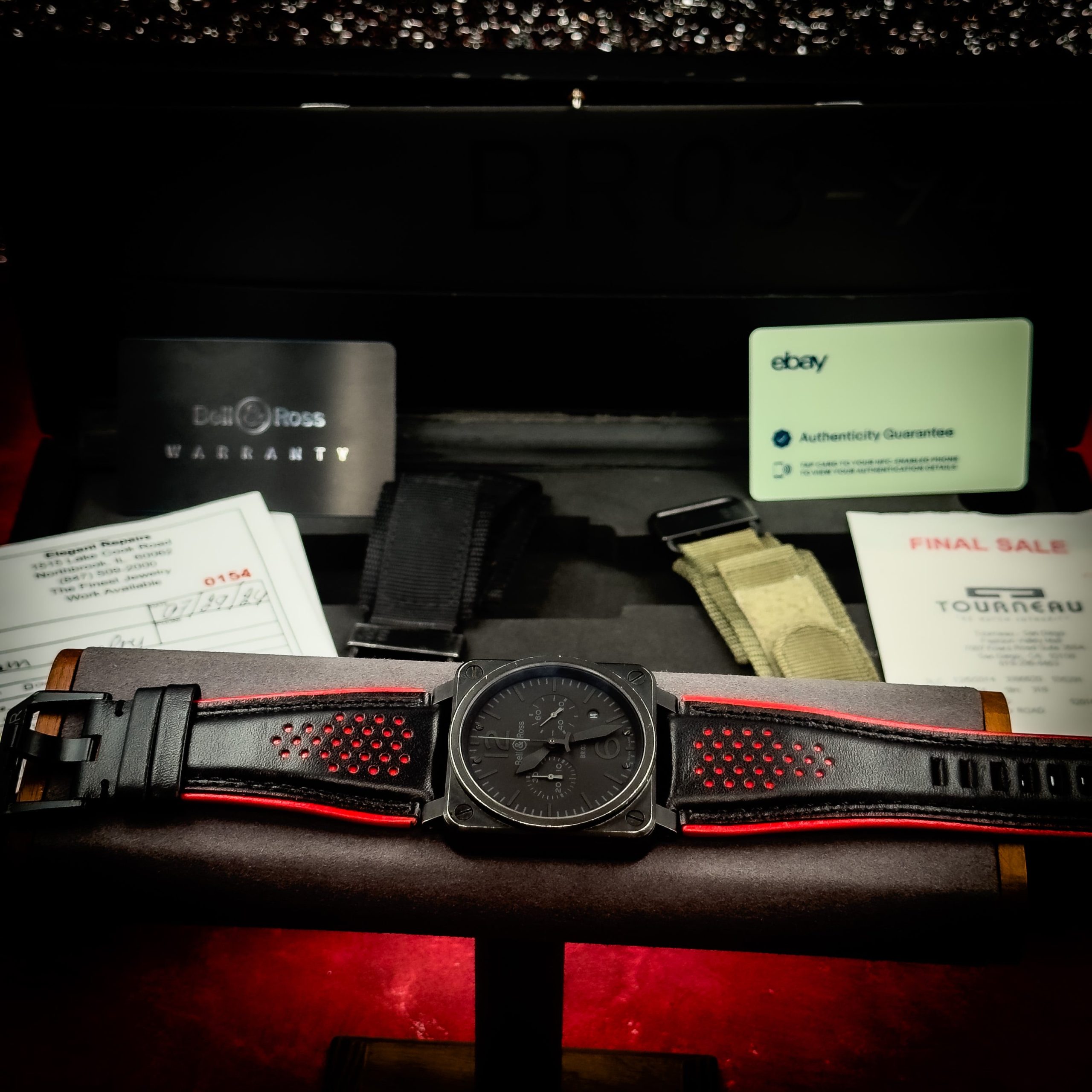 Bell & Ross BR03-94 Phantom Chronograph - Executive Label Watches